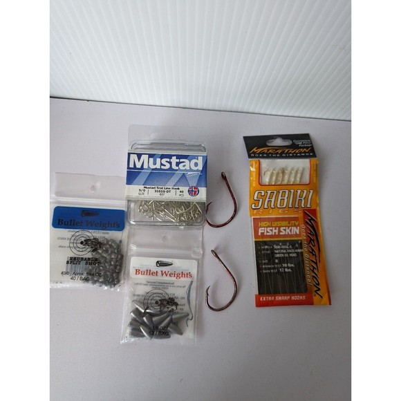 Unbranded | Other | Fishing Lot Hooks Bullet Weights Sabiki Rigs ...